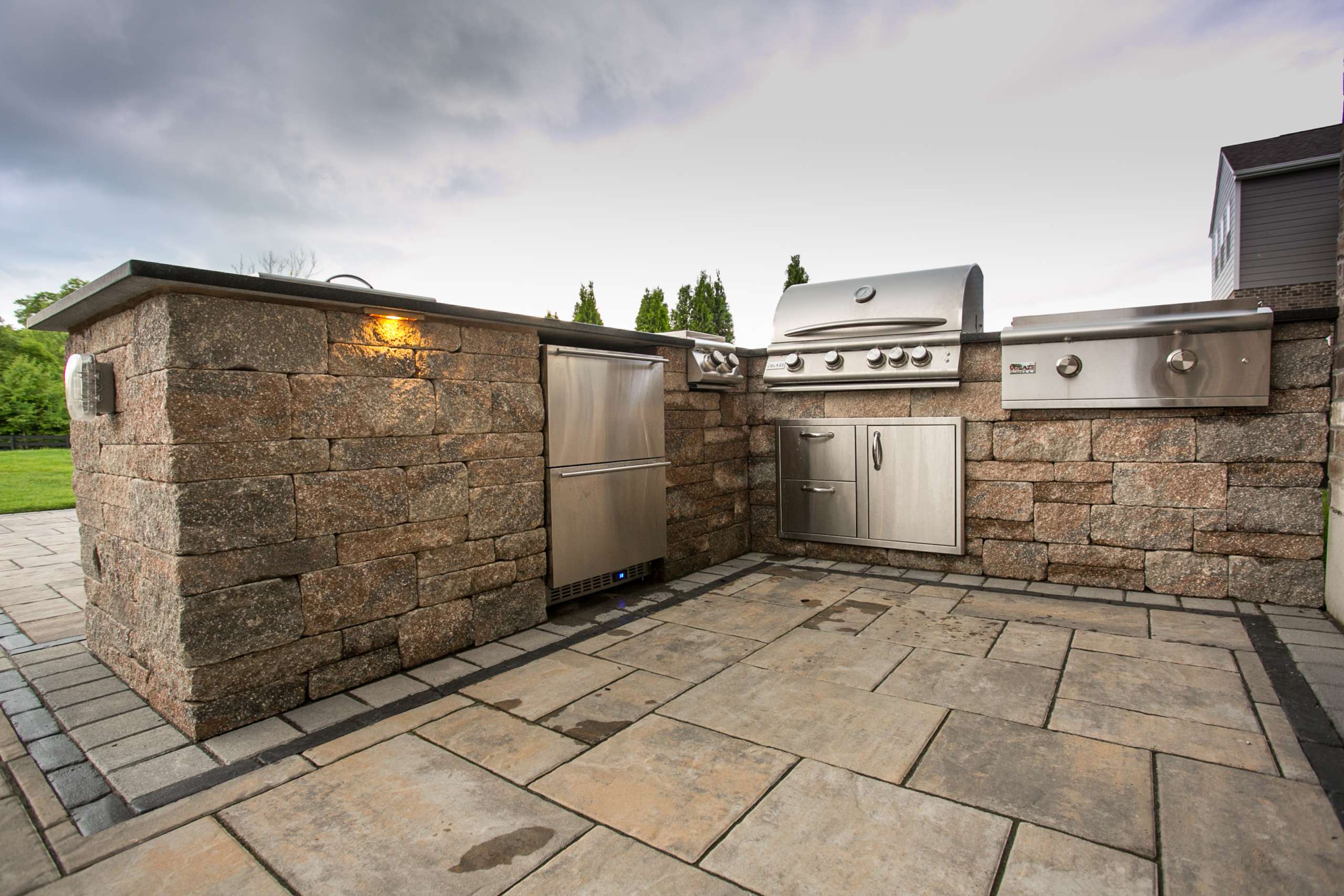 Outdoor Kitchen Contractor - Hidden Valley, IN - Werbrich’s Landscaping